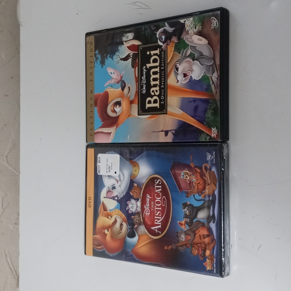 Disney | Media | Set Of 2 Classic Dvds Bambi Platinum Edition And The ...